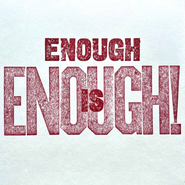 enough is enough posters